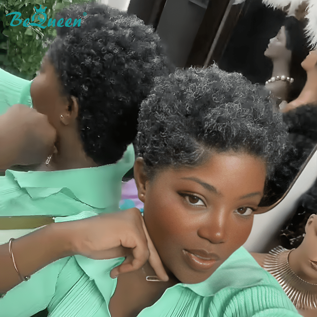 Bequeen Vibrant Cut Elegance Pixie Lace Wig – BeQueen Wig