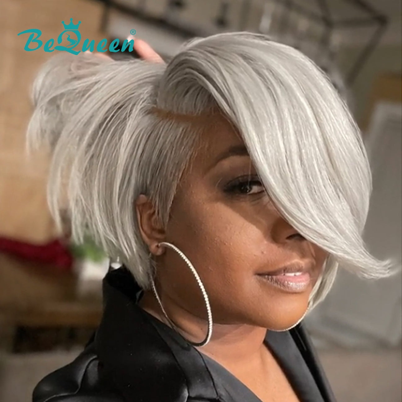 Salt and Pepper Wig – BeQueen Wig