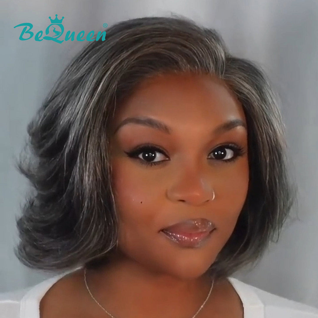 Salt and Pepper Wig – BeQueen Wig