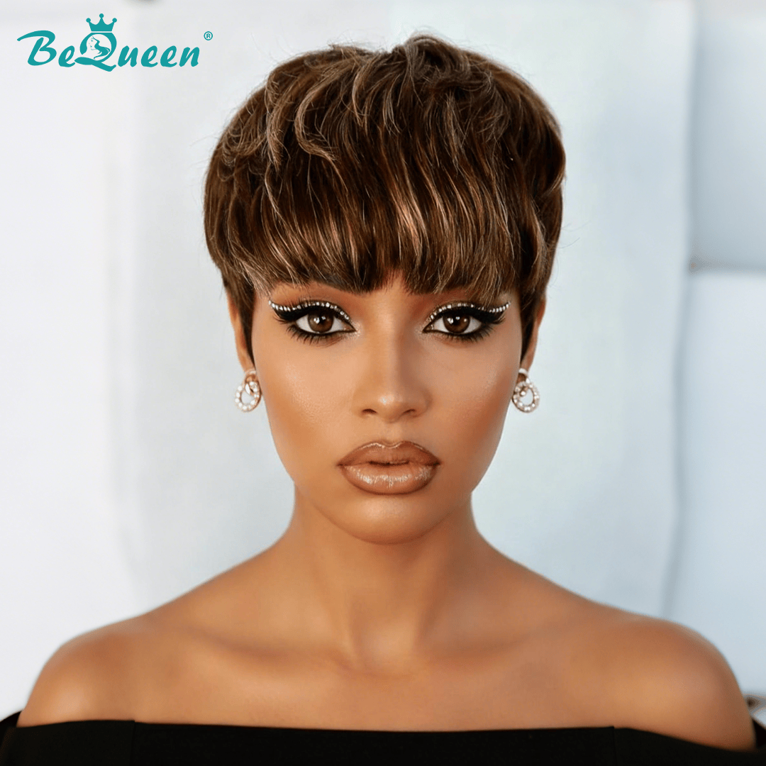Bequeen Machine Made Mixed Colors Topper – BeQueen Wig