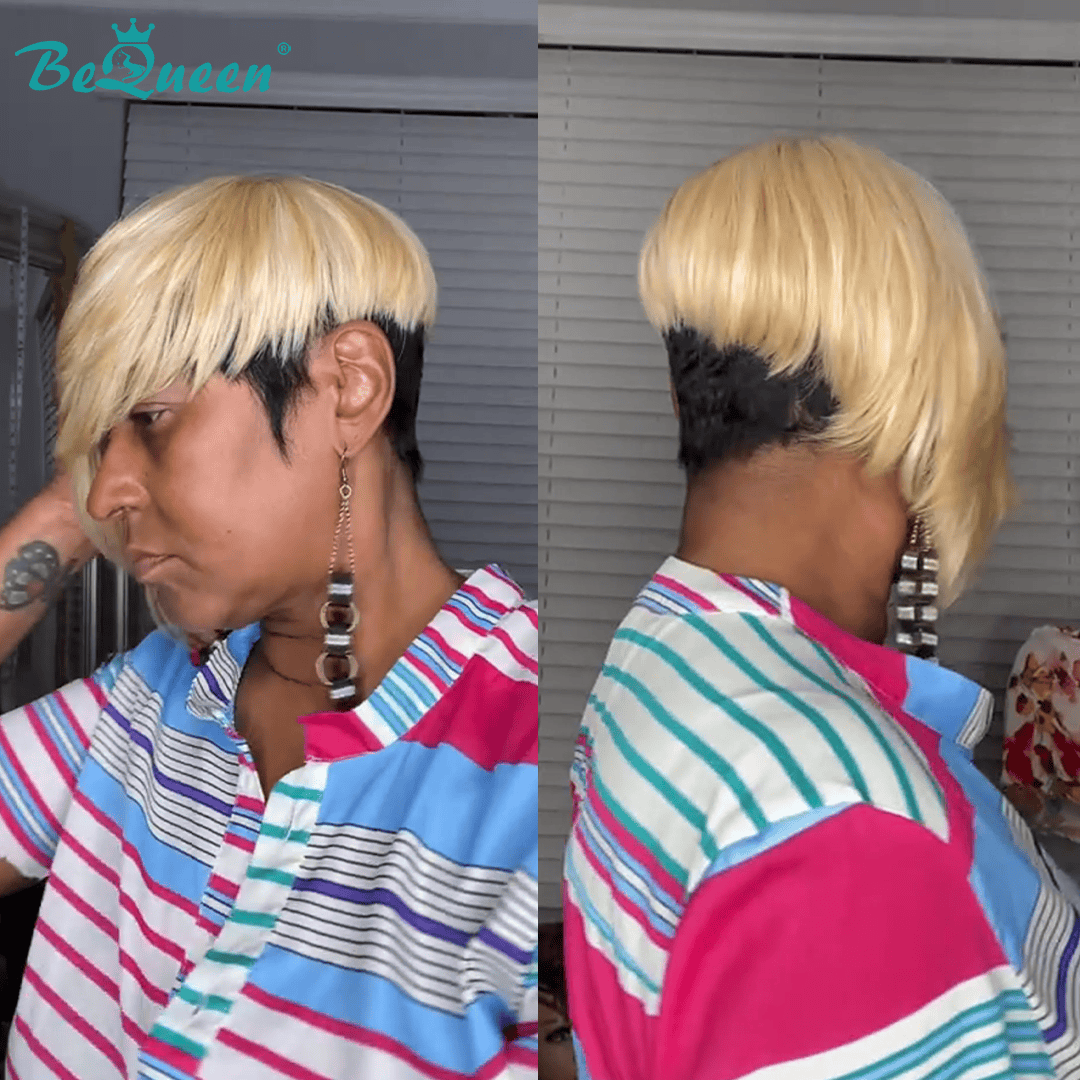 Bequeen 613 Blonde Machine Made Topper – BeQueen Wig