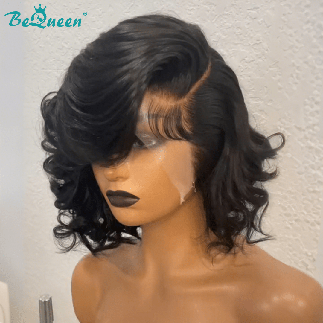 Bequeen Modern Natural Waves Style BoB Lace Wig – BeQueen Wig