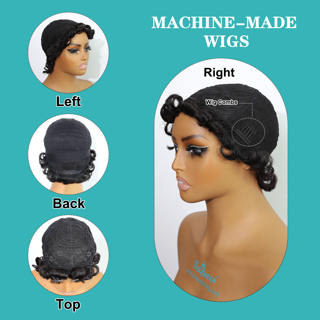 Bequeen Short Cut Elegance Pixie Lace Wig – BeQueen Wig