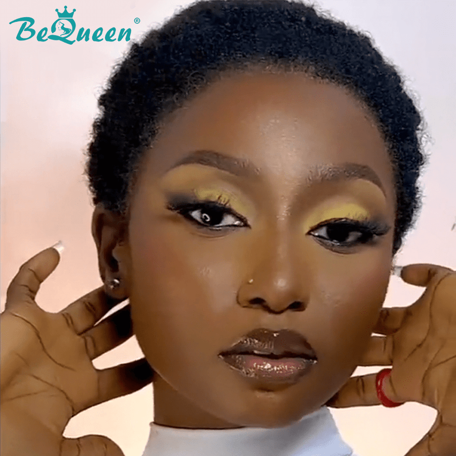 Bequeen Vibrant Lowcut Elegance Pixie Wig – BeQueen Wig