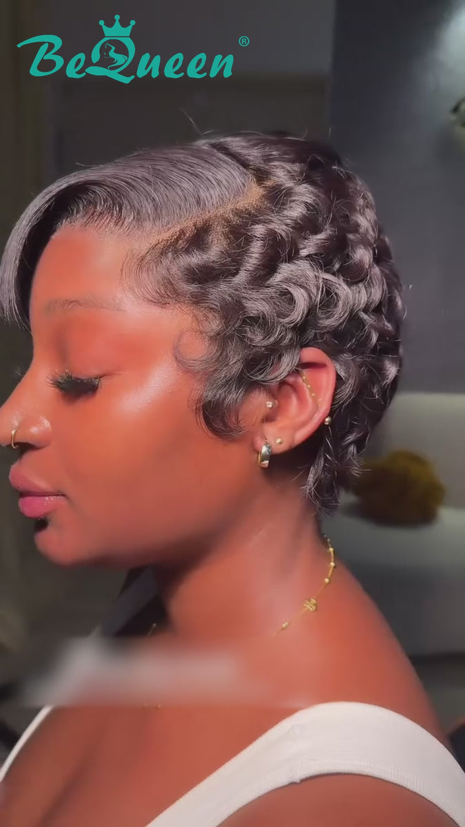 Bequeen Velvet Ripple Pixie Lace Wig – BeQueen Wig